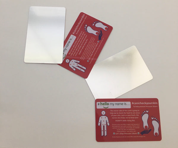 Shatterproof Mirror Card© (MC01) ex VAT – Respond2pressure.com